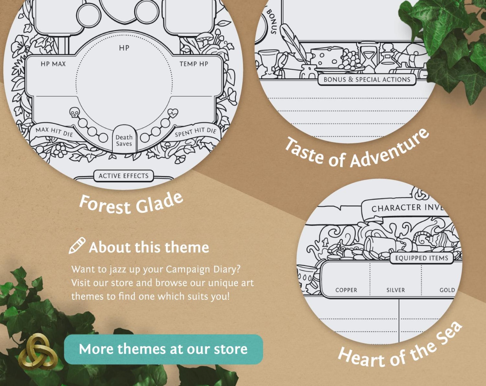 Dnd 5e Campaign Diary: Character Journal PDF Compatible With Fifth ...