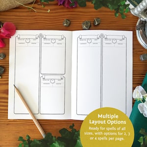 Dnd 5e Spell Book: A5 Booklet PDF Compatible With Fifth Edition ...