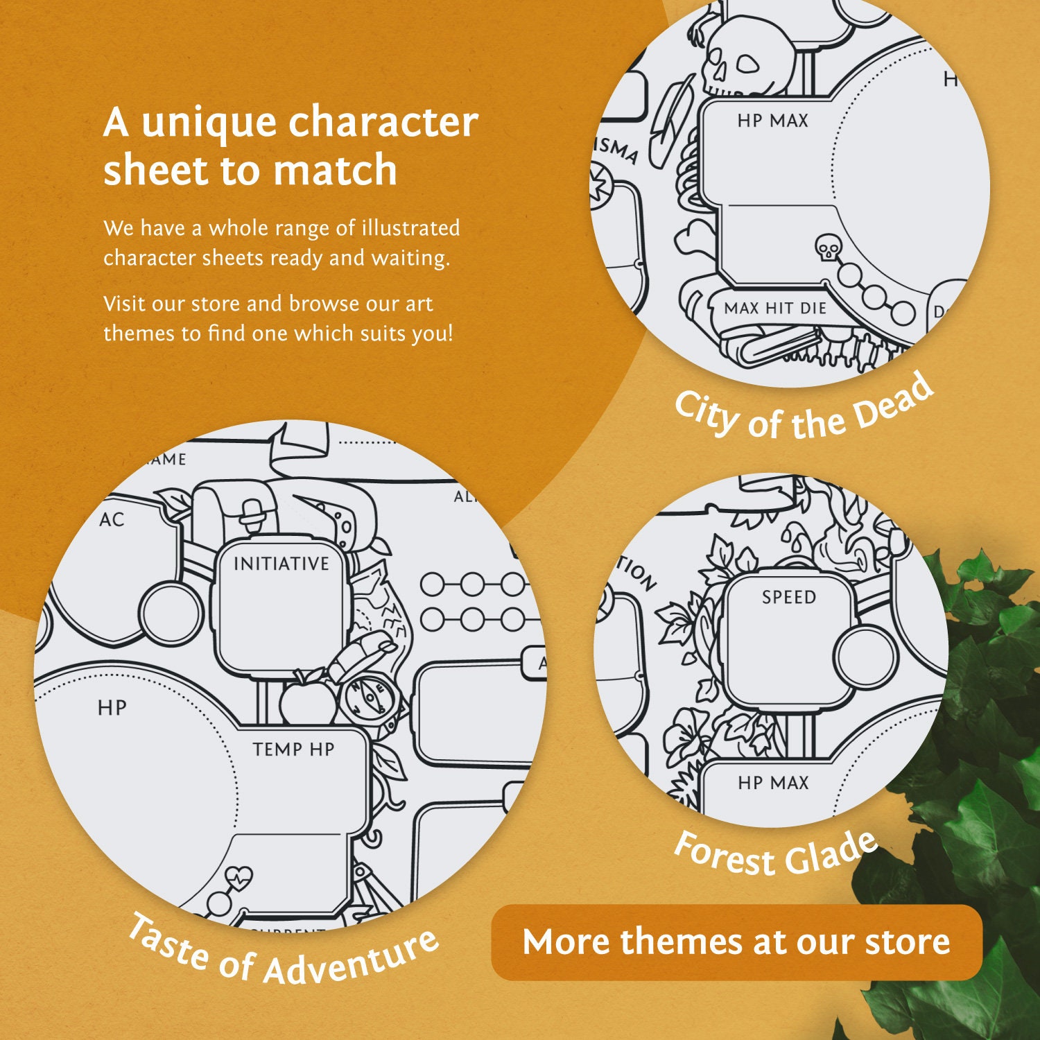 Dnd 5e Character Background: A4 Character Sheet PDF for | Etsy Canada