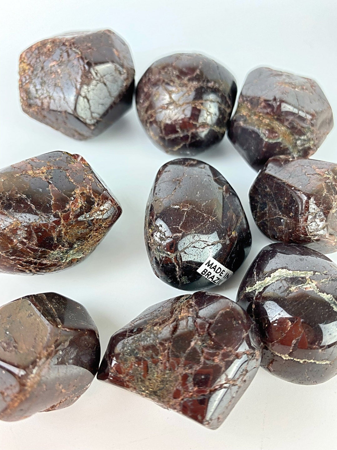 Big Size Garnet Tumbles/almandine Garnet Pebbles/natural - Etsy