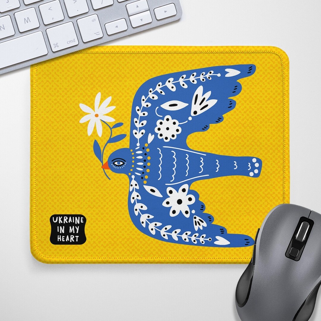 Blue Bird Mousepad | Office Ergonomic Mouse Pad | Laptop Mouse Pad ...