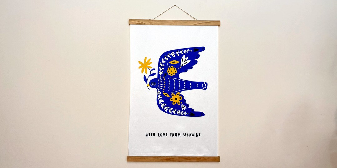 Wall Hanging A1 Office Wall Art Print Canvas Art Print With Wooden ...
