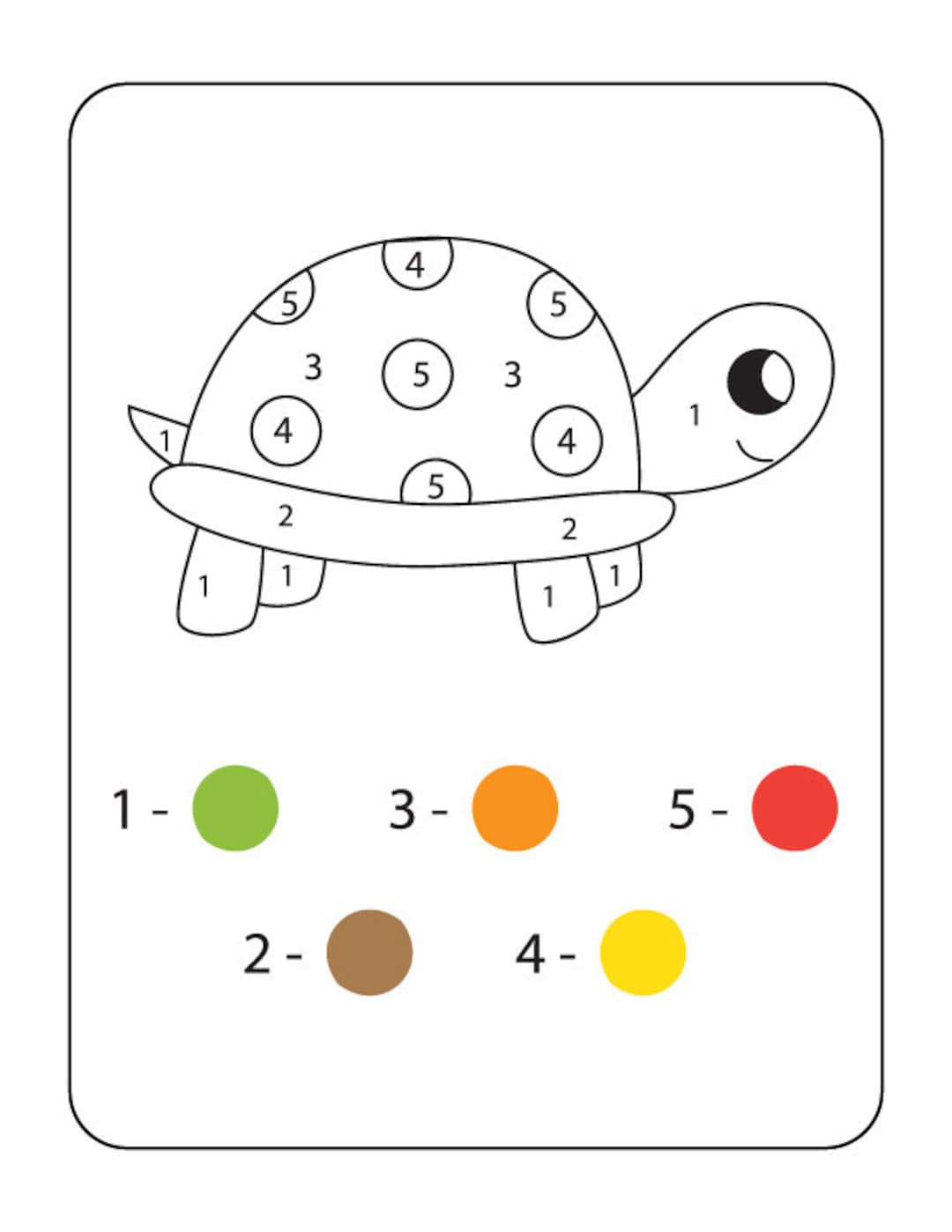 Color By The Numbers Color By The Numbers