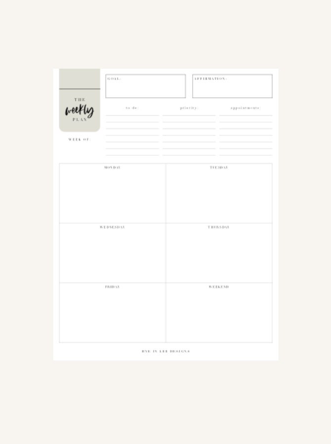 Ultimate Planning Bundle Printable Planner Pages Planner Inserts Daily ...