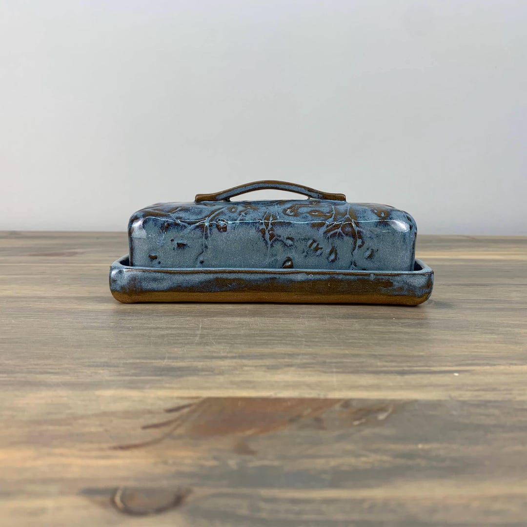 Handmade Butter Dish Modern Pottery Earthy Aesthetic Organic Kitchenware Gift Artisan Pottery ...