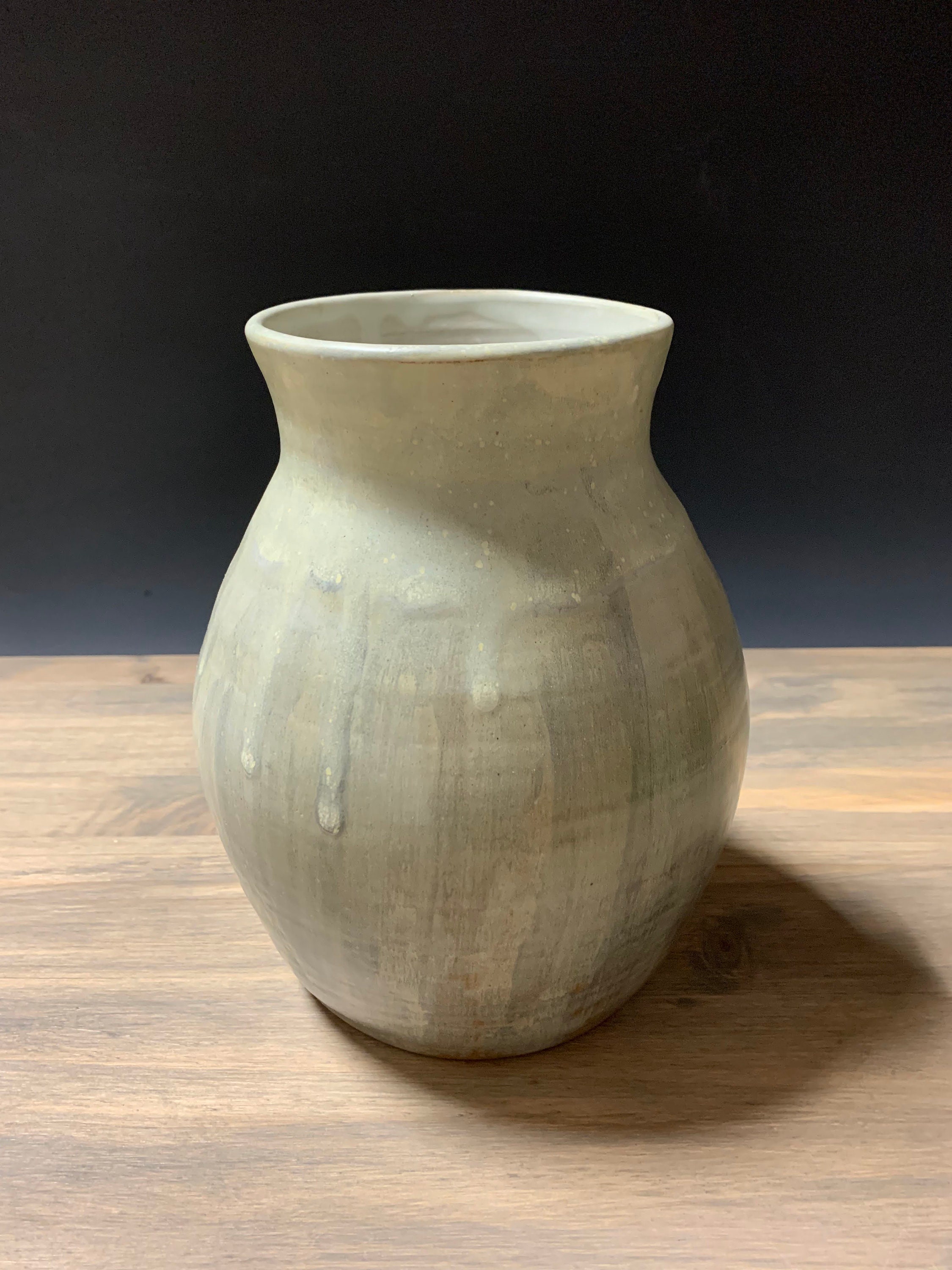 Large Ceramic Vase Modern Rustic Stoneware Natural Kitchen - Etsy
