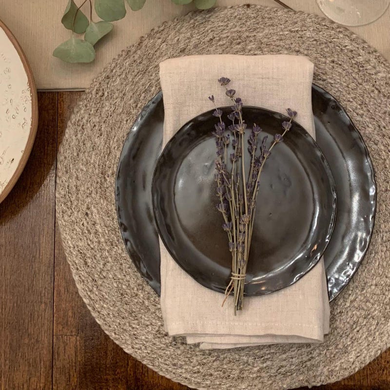 Organic Plates - Etsy