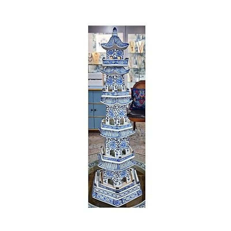 Porcelain Pagoda - Etsy