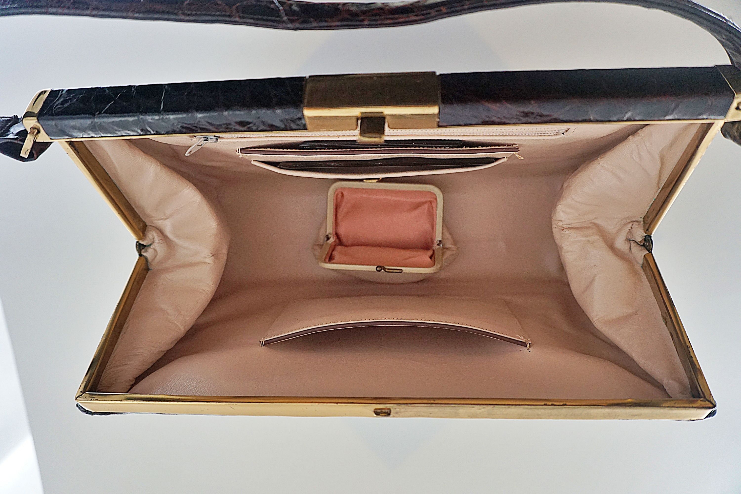 Bellestone 1961 Classic Alligator Handbag - Etsy