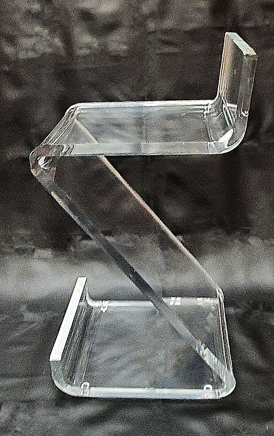 Beautiful, Artisan-made, Z Shape Lucite/acrylic Stool/barstool Iconic ...