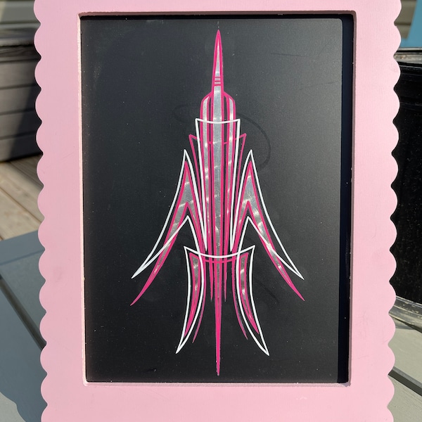 Pinstripe Art - Etsy