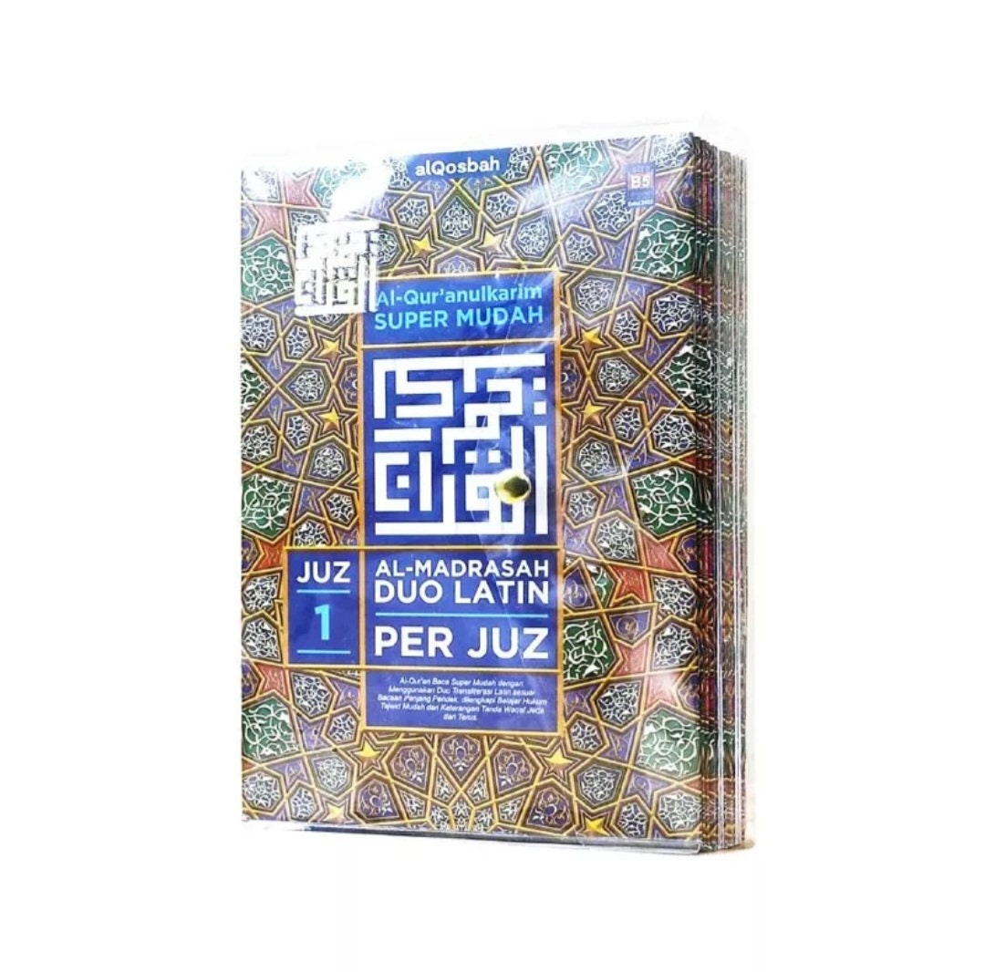 Super Easy Quran Latin Script Koran Roman Alphabet per Juz All 30 Juz ...