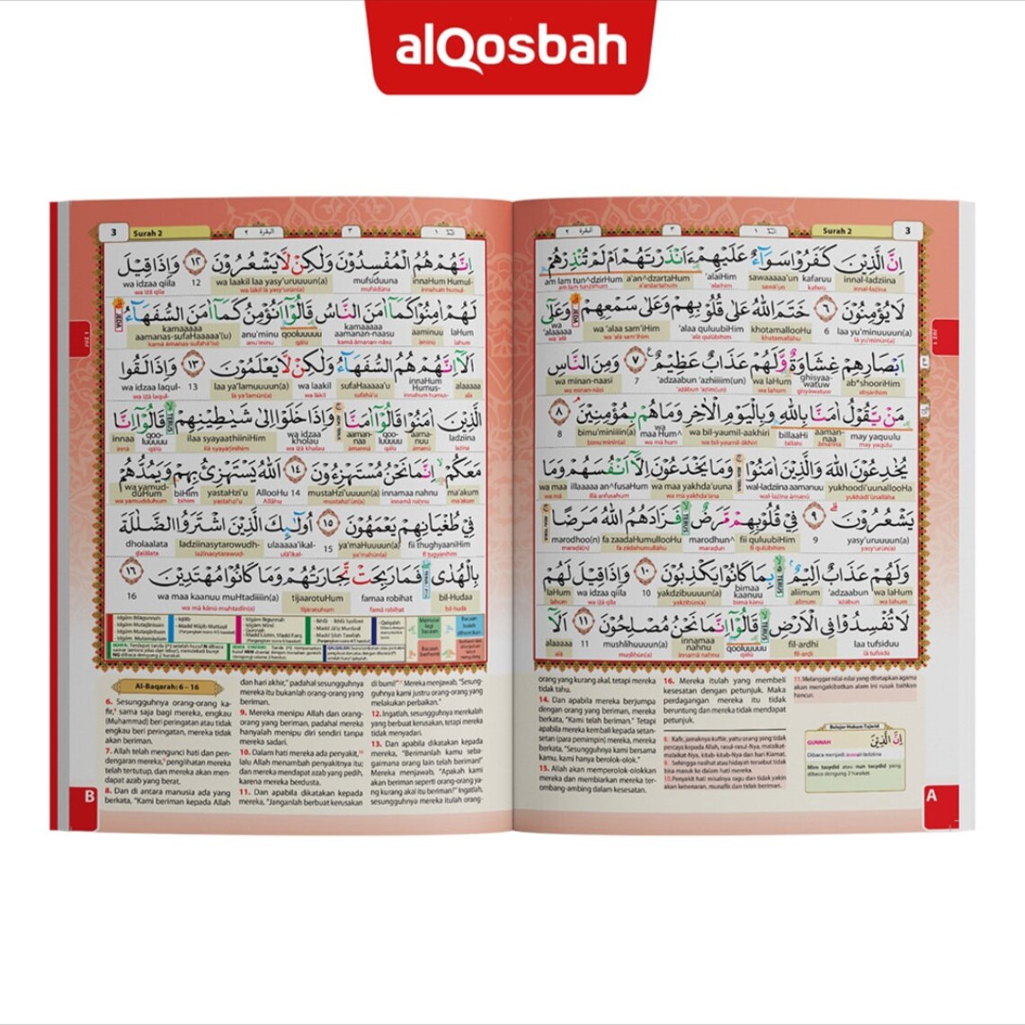 Super Easy Quran Latin Script Koran Roman Alphabet Jumbo Version per ...