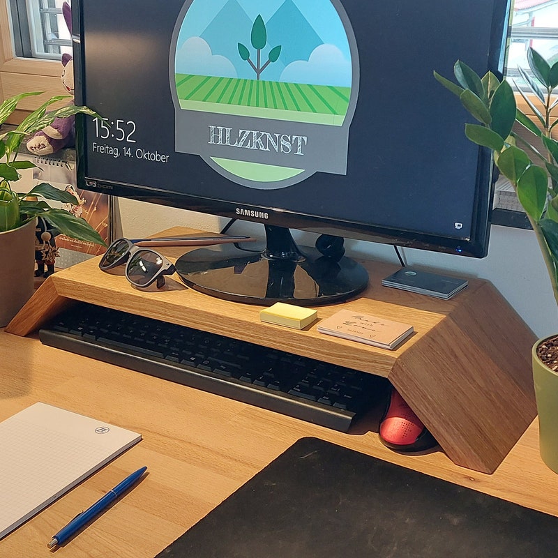 Monitorständer holz - Etsy.de