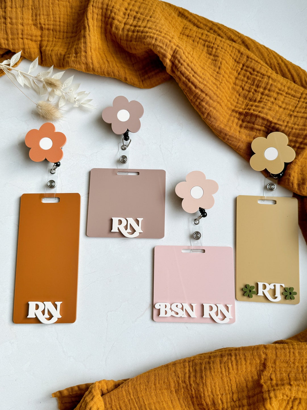 Personalized Badge Backer & Reel for Medical Professional, Teacher ...