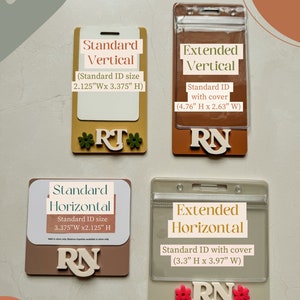 Personalized Badge Buddy for Xray, Rvt, Rdms, Tech, Pct, Nurse, RN ...