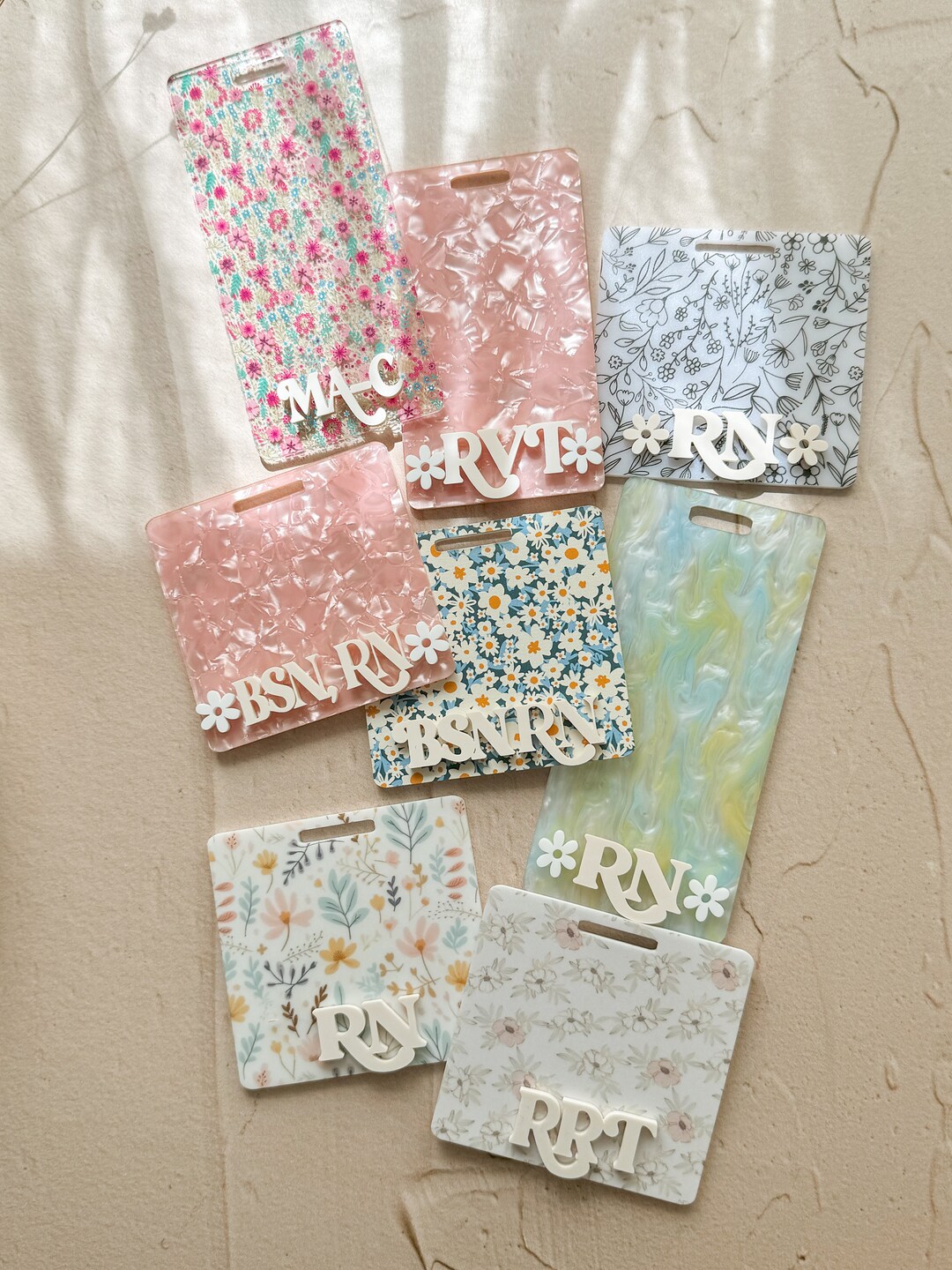 Personalized Badge Buddy for Xray, Rvt, Rdms, Tech, Pct, Nurse, RN ...