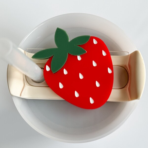 Stanley Strawberry Charm - Etsy
