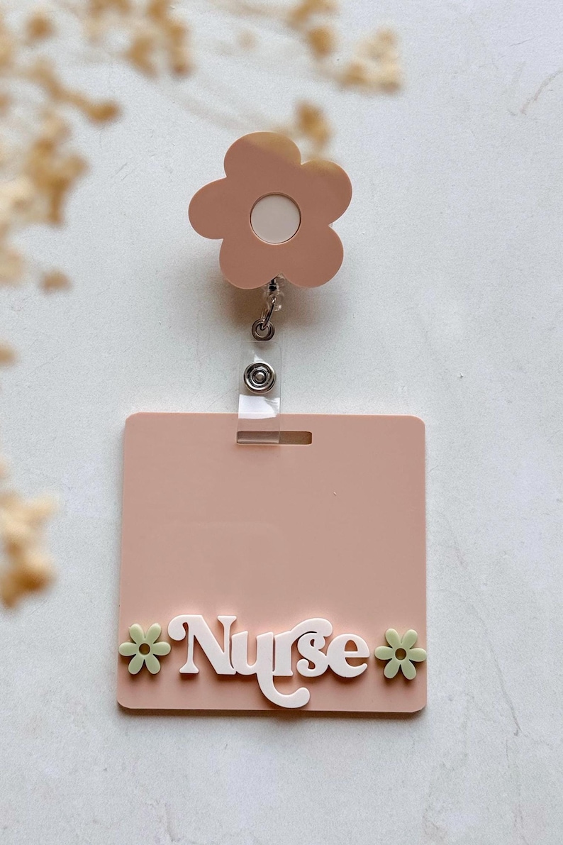 Personalized Badge Backer & Reel for Medical Professional, Teacher ...
