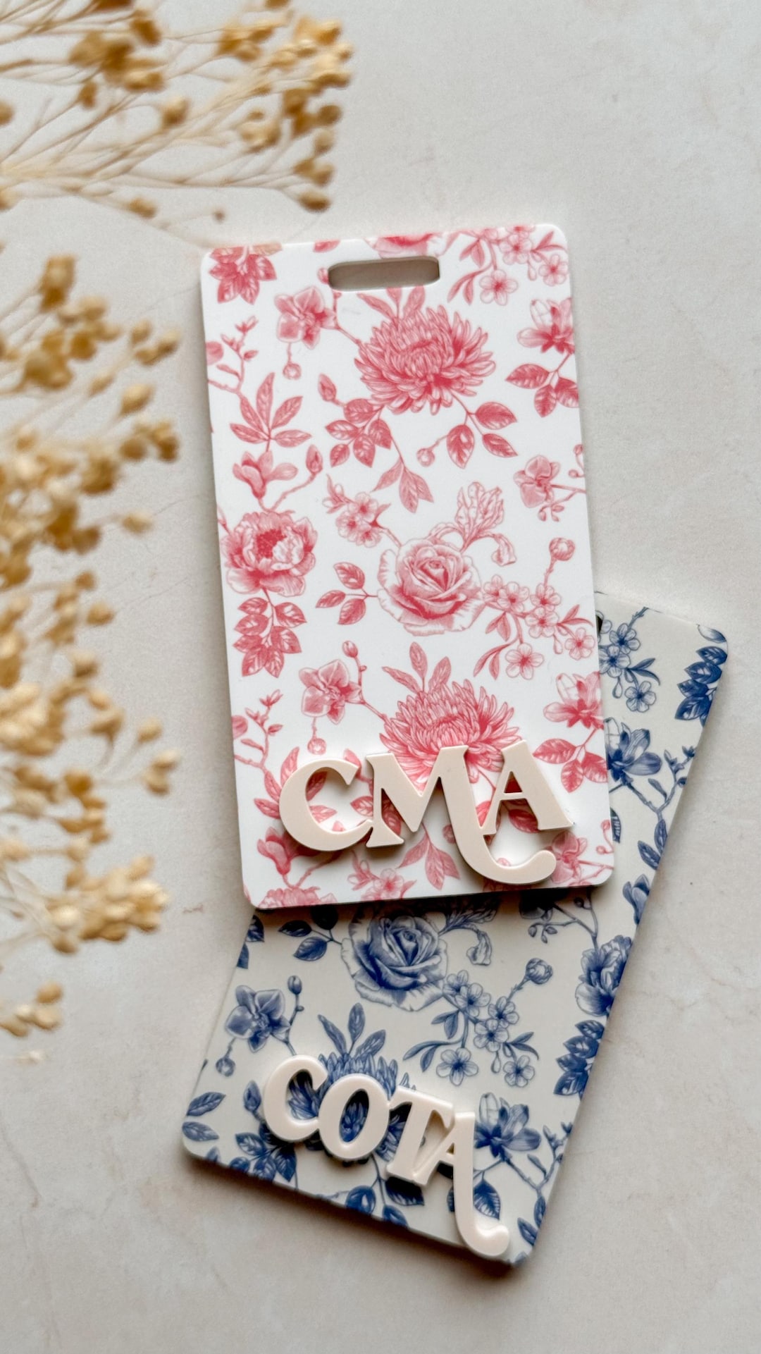 Floral Badge Buddy | Radiology Badge Xray | Pct Nurse Student | Nurse ...