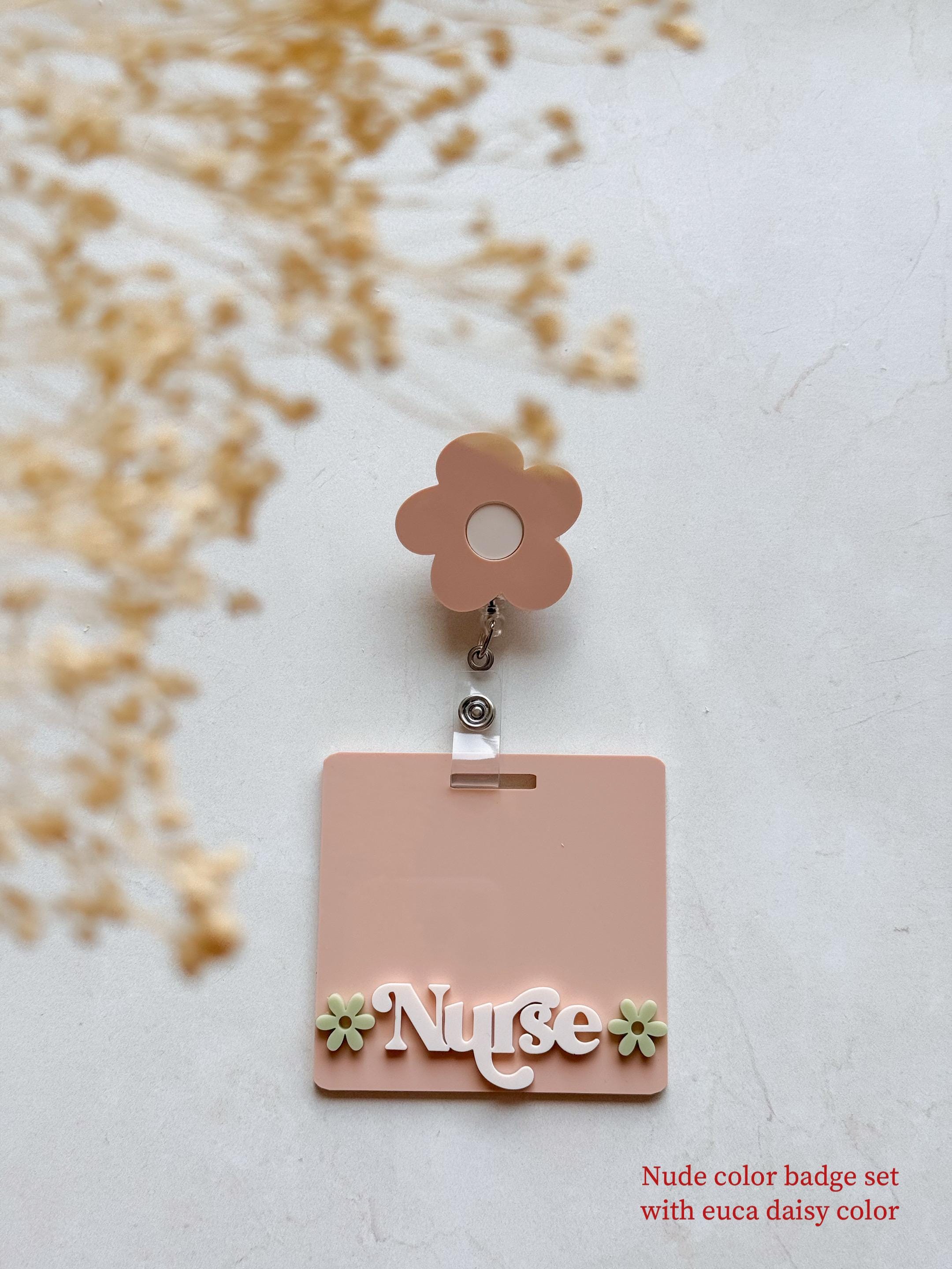 Personalized Badge Backer & Reel for Medical Professional, Teacher ...