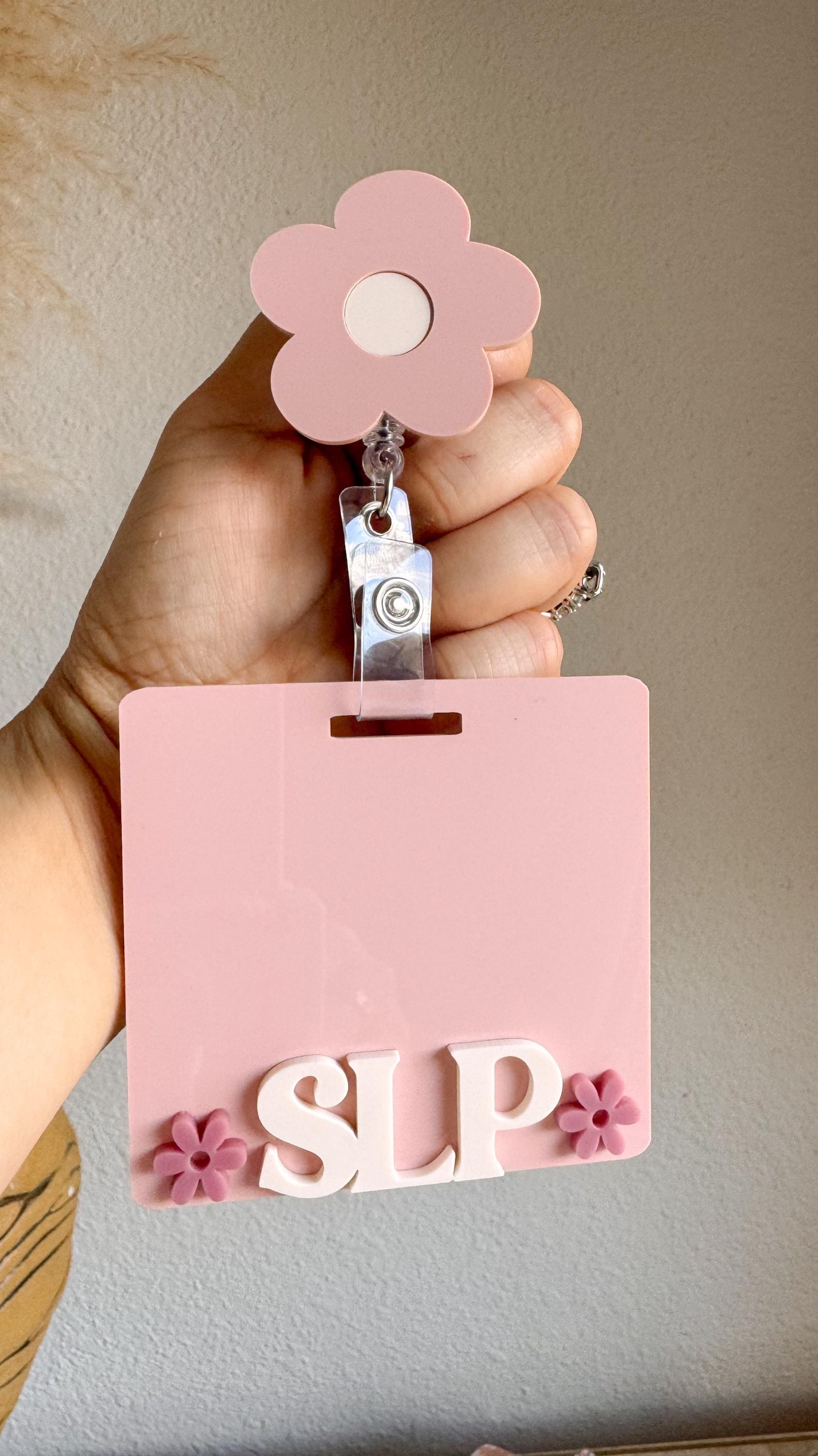 Personalized Badge Backer & Reel for Medical Professional, Teacher ...