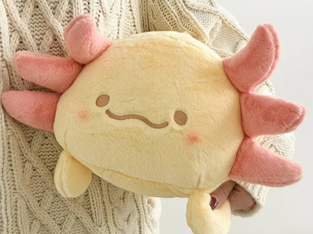 Big Axolotl Plushie, 12 Inch Axolotl Plush, Cute Axolotl Charm, Kawaii ...