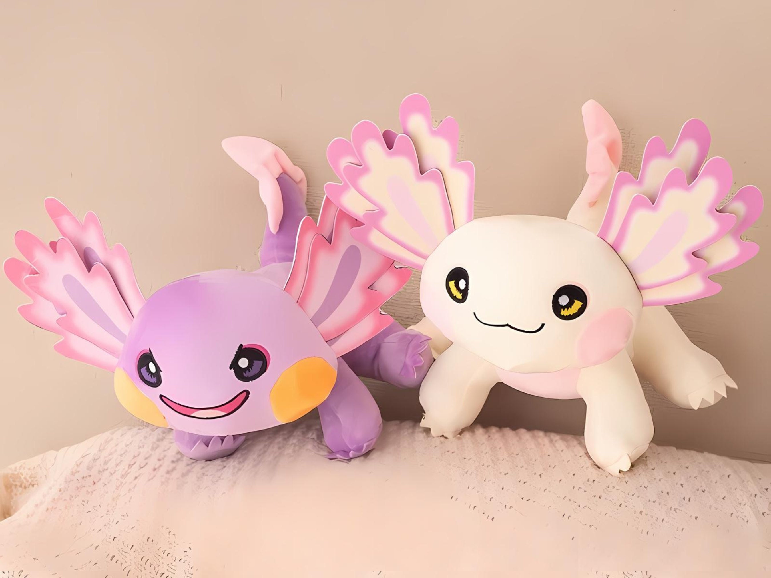 10 Inch Axotol Plush Toy, Axolotl Plushie Toy, Cute Axotol, Kawaii ...