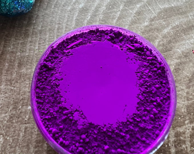 Neon Bright Purple>>fluorescent Bright Purple Mica Pigment Powder, Neon ...
