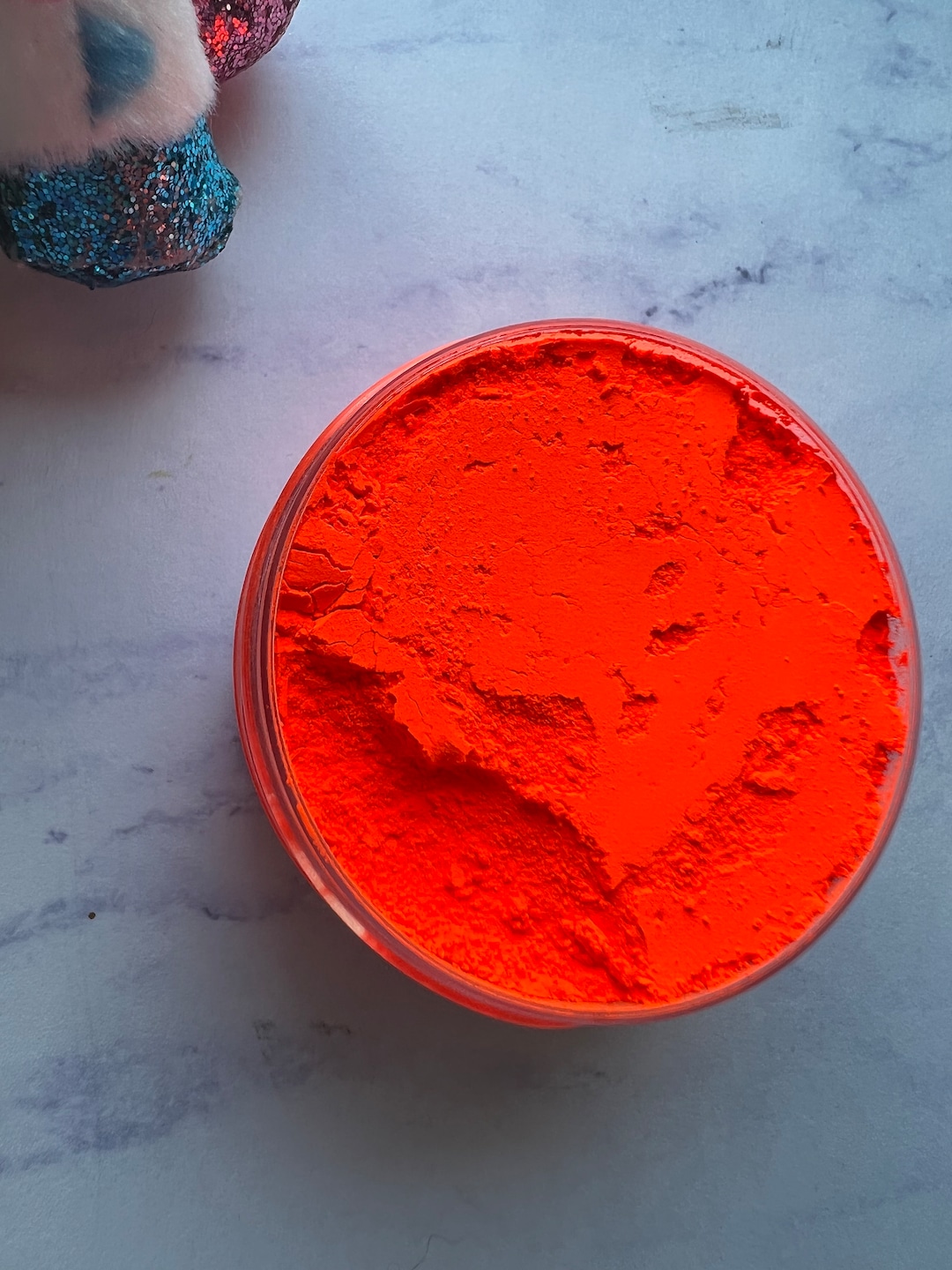 Neon Orange>>bright Orange Mica Pigment Powder, Loose Neon Orange ...