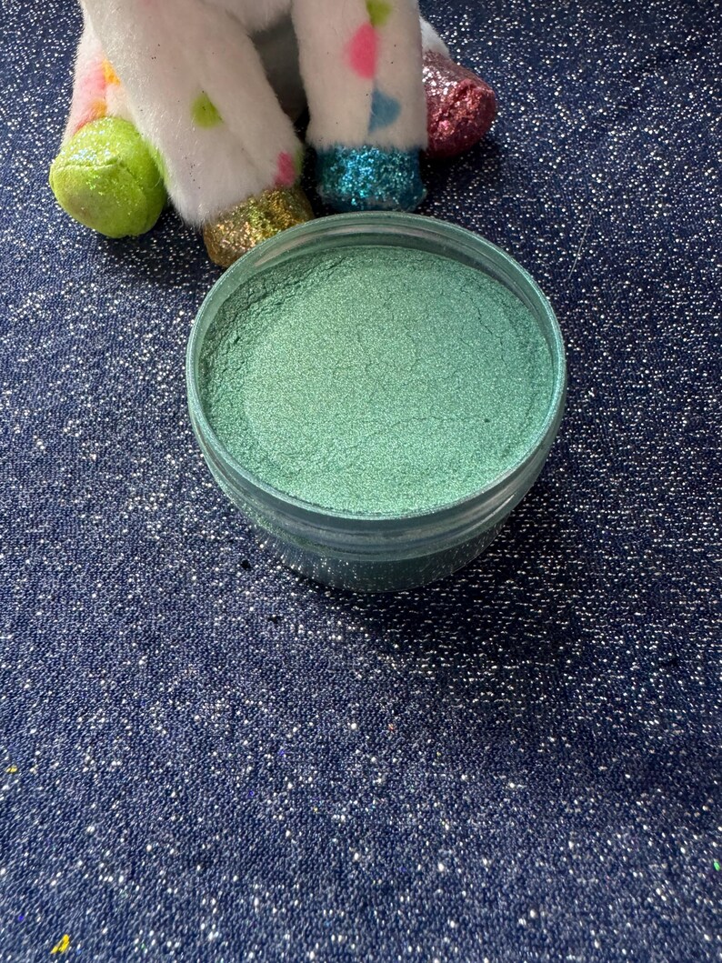Forest Green>>green Mica Pigment Powder, Green Loose Powder for Resin ...