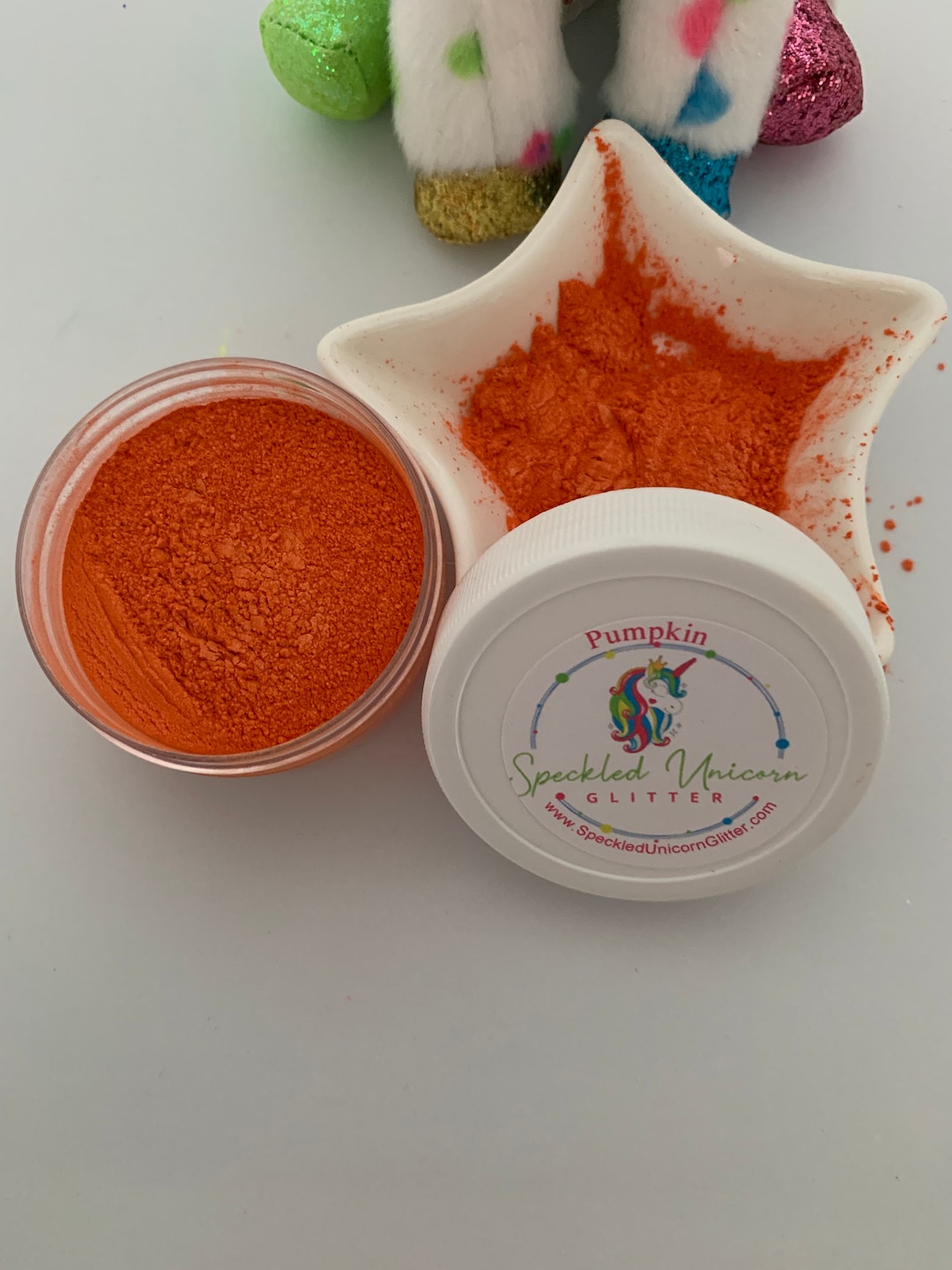 Pumpkin>>orange Mica Pigment Powder, Loose Orange Mica Powder, Orange ...