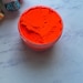 Neon Orange>>bright Orange Mica Pigment Powder, Loose Neon Orange ...