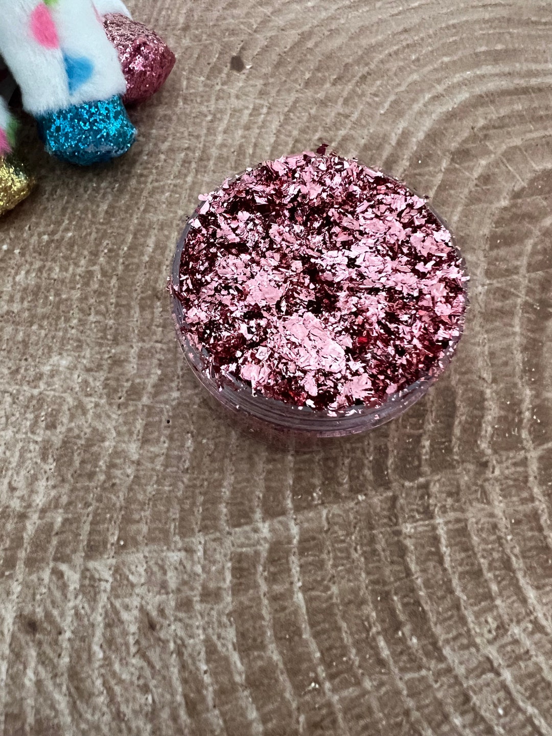 Pink Foil Flakes/loose Foil Flakes/foil Flakes for - Etsy