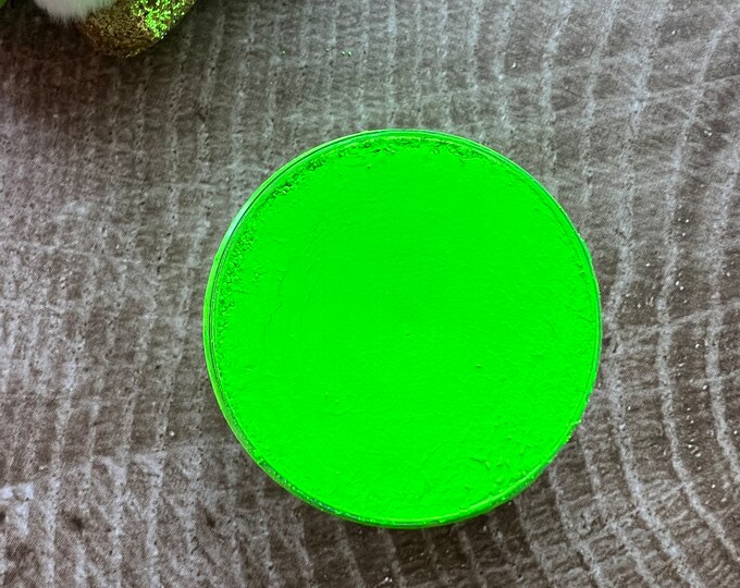Neon Green>>fluorescent Green Mica Pigment Powder, Neon Green Loose ...