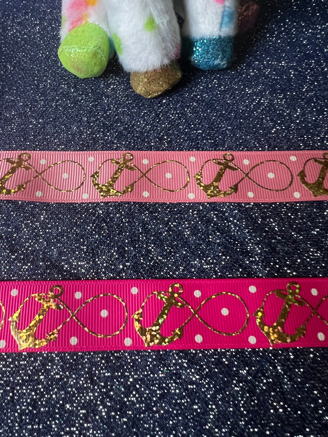 7/8" US Designer Ribbon/anchor Beach Ribbon/anchor Ribbon/ocean Ribbon ...