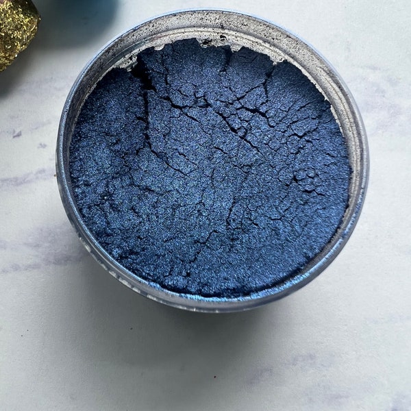 Blue Mica Powder - Etsy