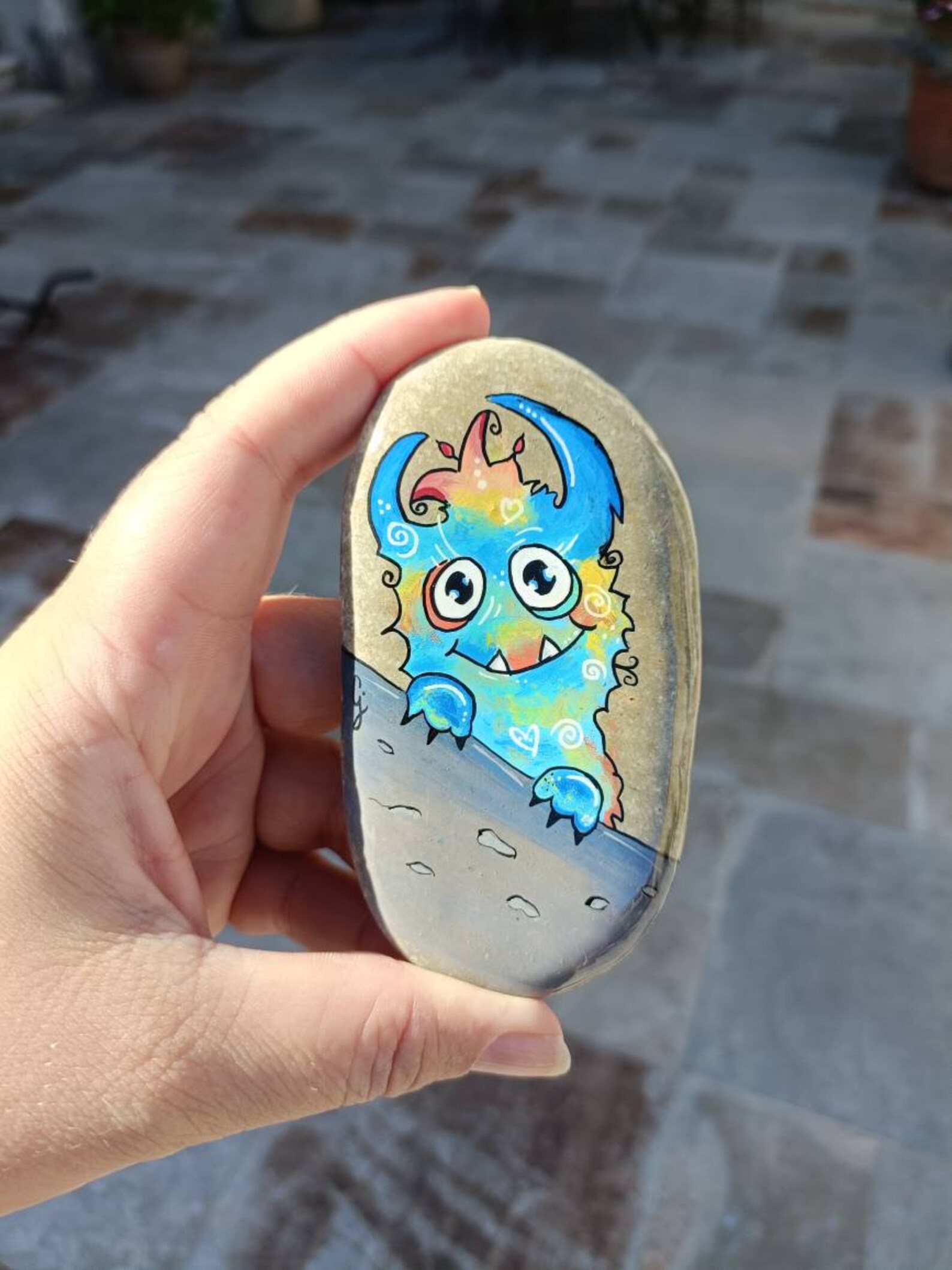 Pebble Nice Monster - Etsy