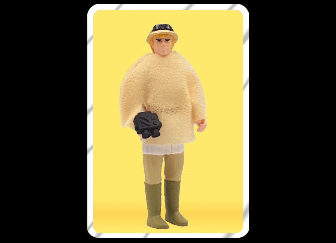 Star Wars Kenner Style Farmboy Luke Inspired Custom Figure - Etsy