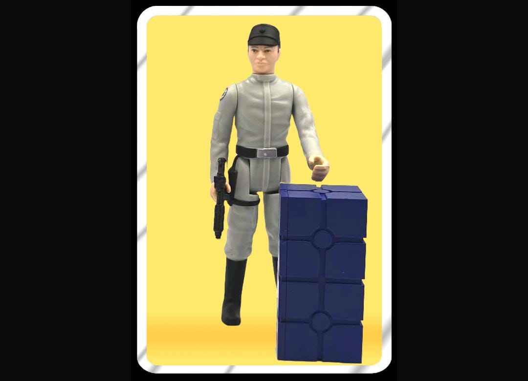 Star Wars Kenner Style Scanning Crew (movie Accurate Grey) - Etsy