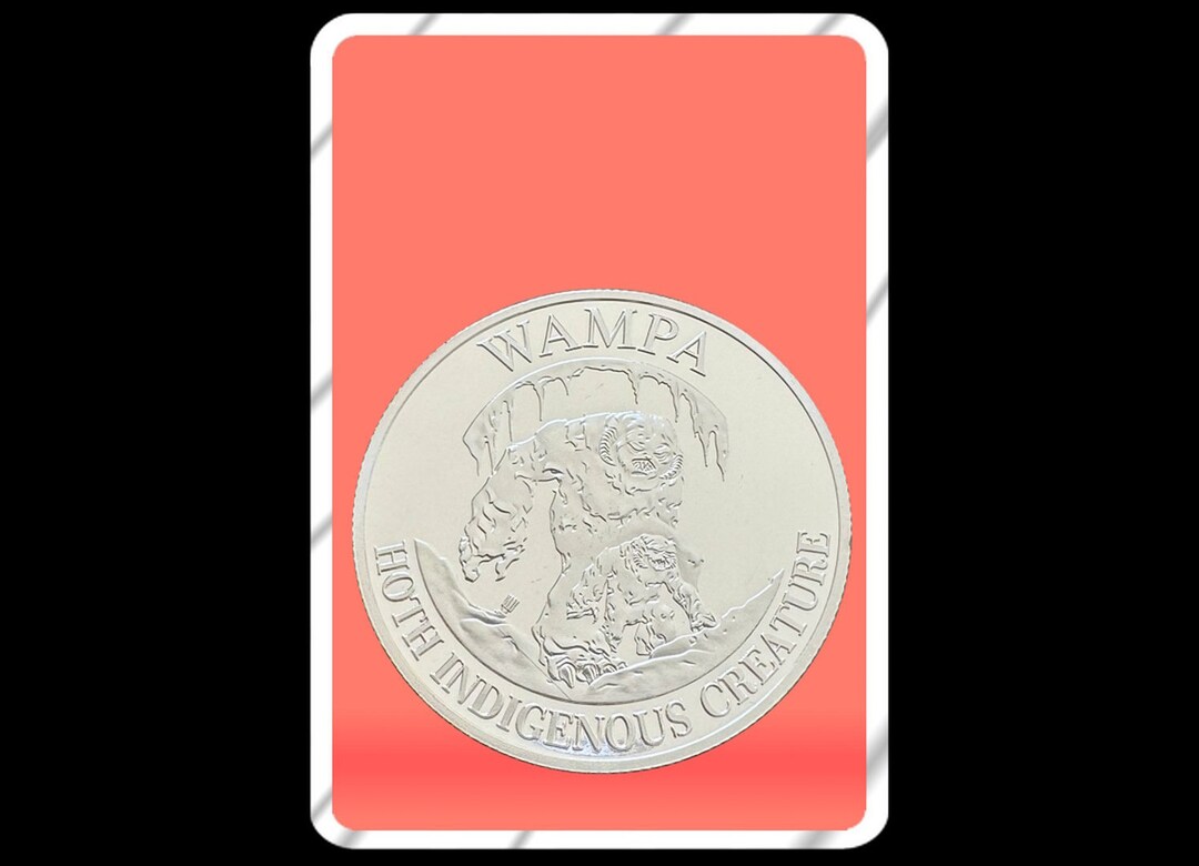 Star Wars Kenner Style Custom Beast Coin - Wampa - Etsy