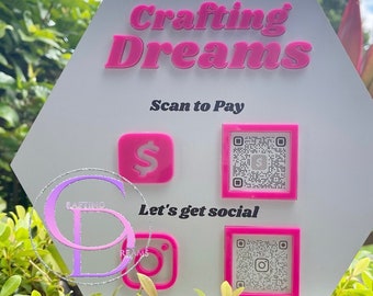 Social Payment Sign - Etsy