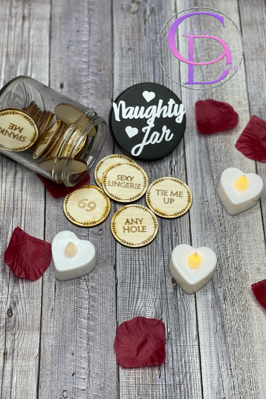 Naughty Jar, Sex Jar, Sex Tokens, Couples Game, A Gift for Him ...