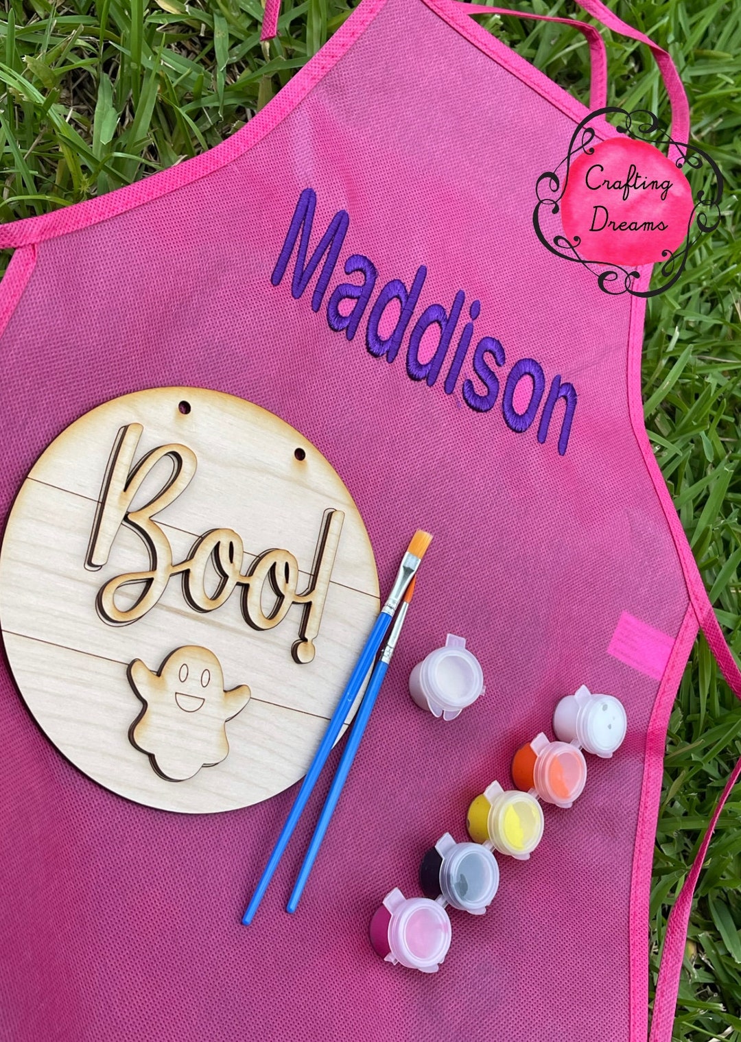 Boo Box, Halloween Craft Box, Kid's Craft Box, Paint Kit With ...