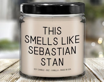 Sebastian Stan Candle - Etsy UK