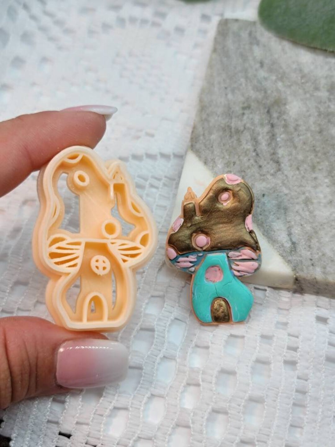 Mushroom House Clay Cutter - Etsy