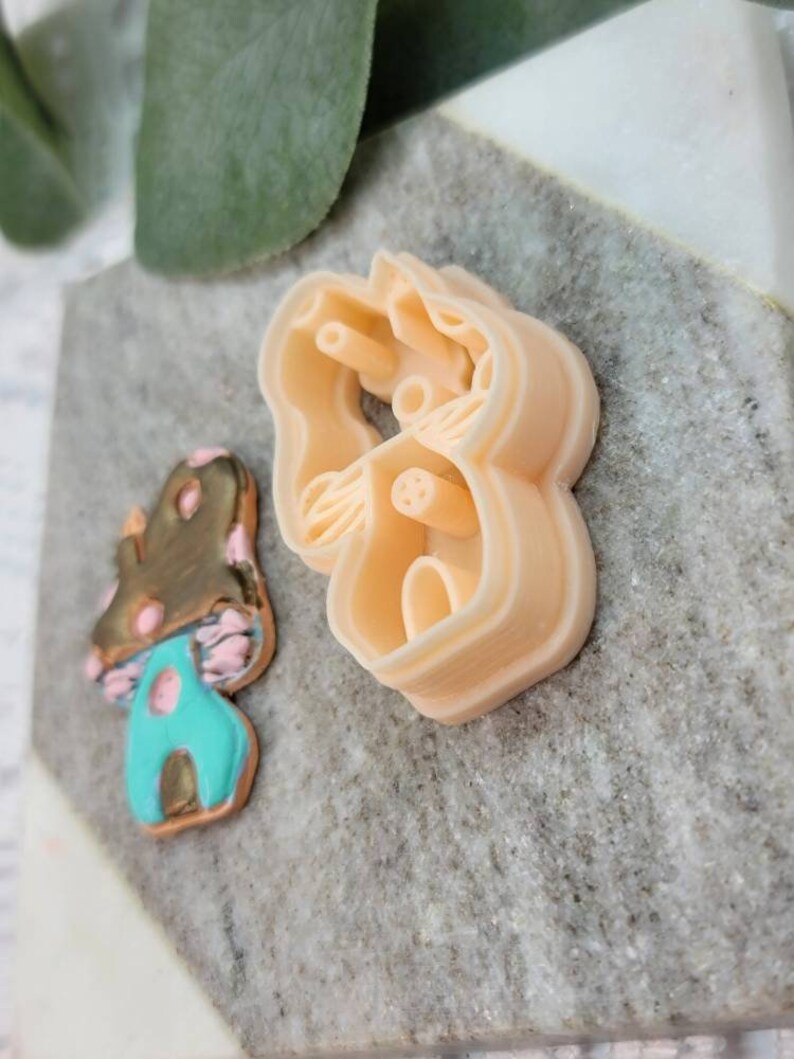 Mushroom House Clay Cutter - Etsy