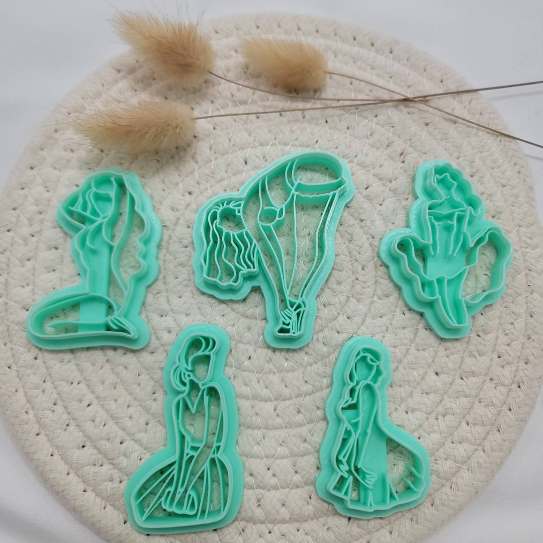 Vintage Pinup Girl Cutters || Polymer Clay 50's Pinup - Etsy