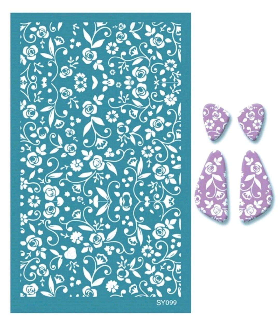 Rose Vine Silkscreen Stencil - Etsy