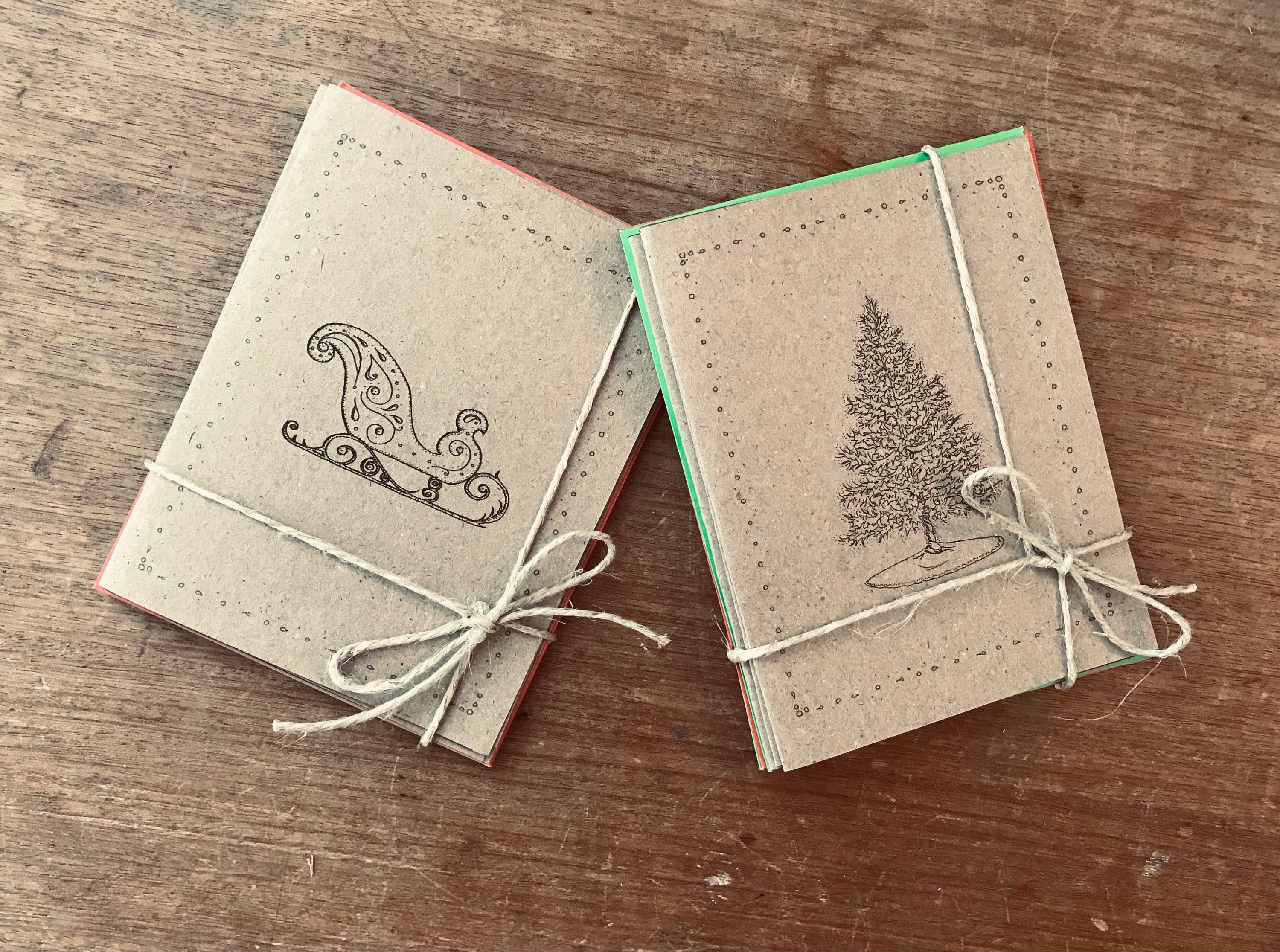 Blank Holiday Greeting Card Set, Christmas Card Pack, Variety Pack (4 ...
